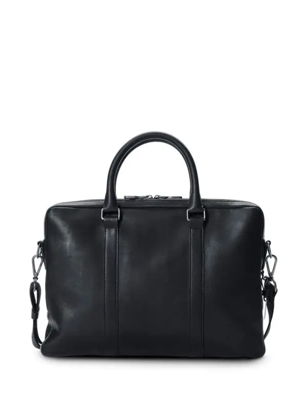 Shinola Navigator Gm Computer Briefcase - Black