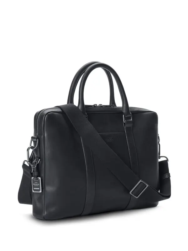 Shinola Navigator Gm Computer Briefcase - Black