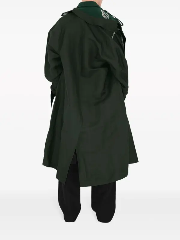 Burberry Wool-blend Straight-leg Trousers - Black