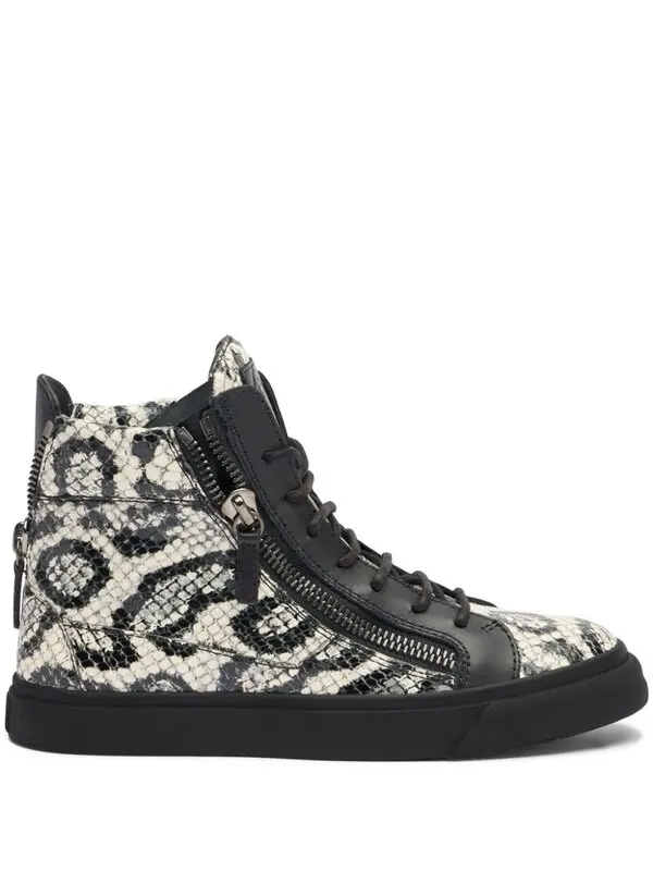 GIUSEPPE ZANOTTI Kriss High-top Sneakers - Black
