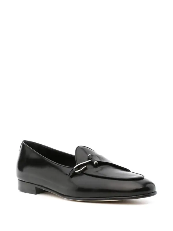 EDHEN MILANO Comporta Leather Loafers