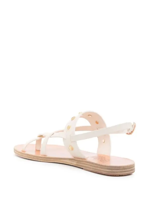 ANCIENT GREEK SANDALS Alethea Bee Leather Sandals - Neutrals