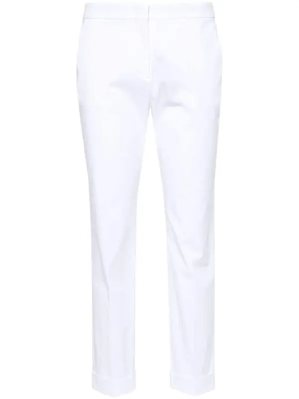 Etro Stretch-cotton Cropped Trousers