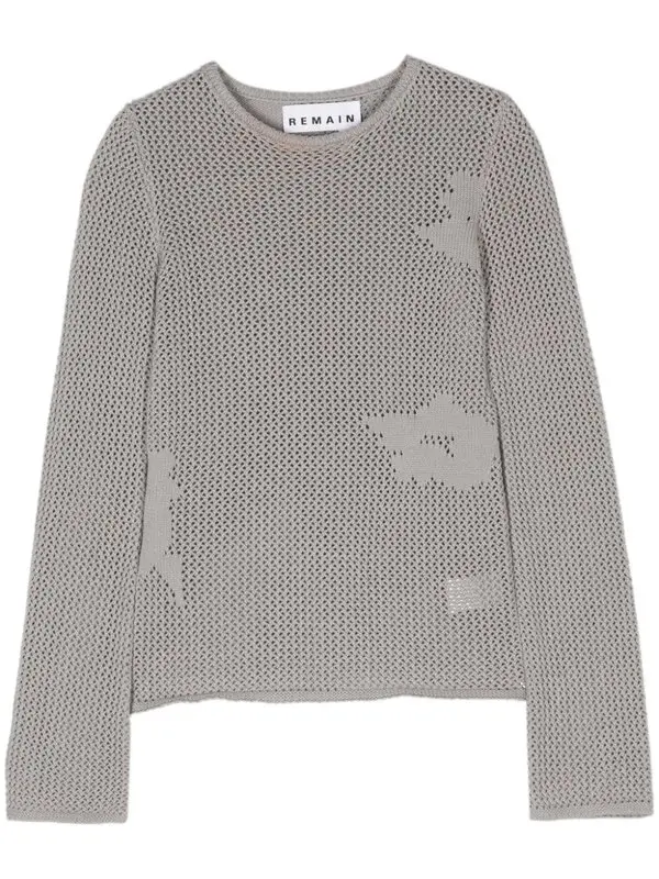 Remain Birger Christensen Heva Crochet-knit Jumper