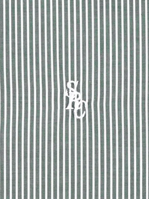Sporty & Rich Src Striped Shirt - Green
