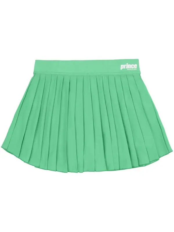 SPORTY & RICH Pleated Mini Skirt