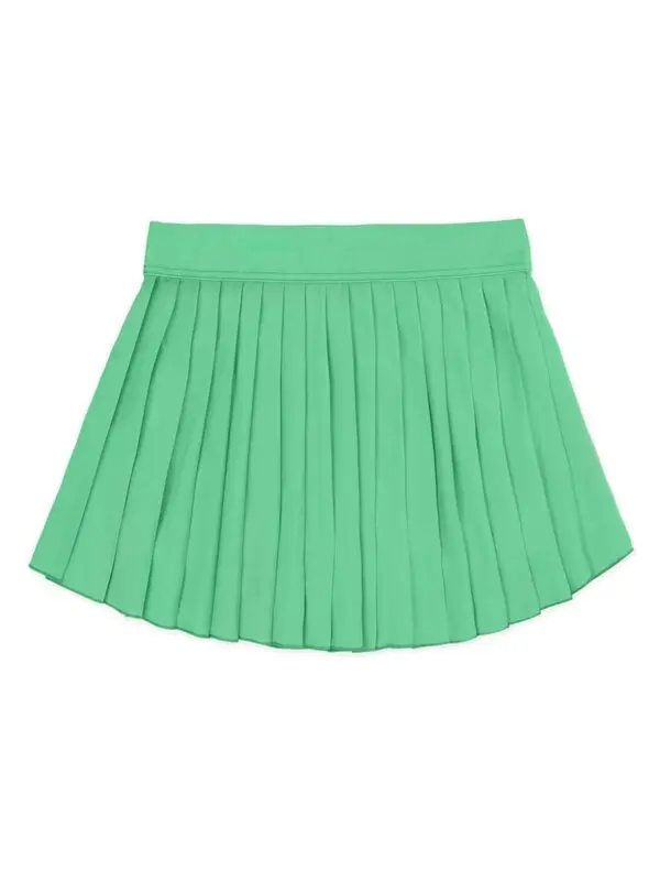 SPORTY & RICH Pleated Mini Skirt