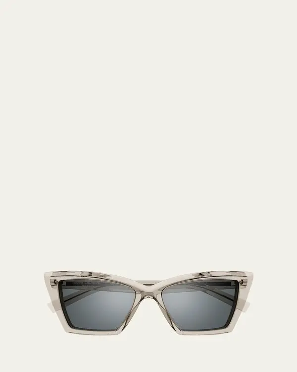 Saint Laurent Cat-eye Sunglasses - Beige
