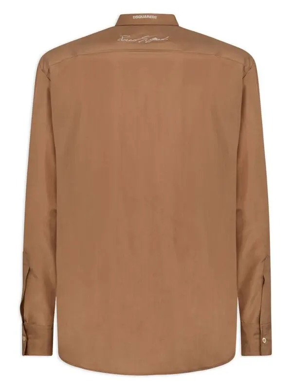 Dsquared2 Graphic-print Silk Shirt