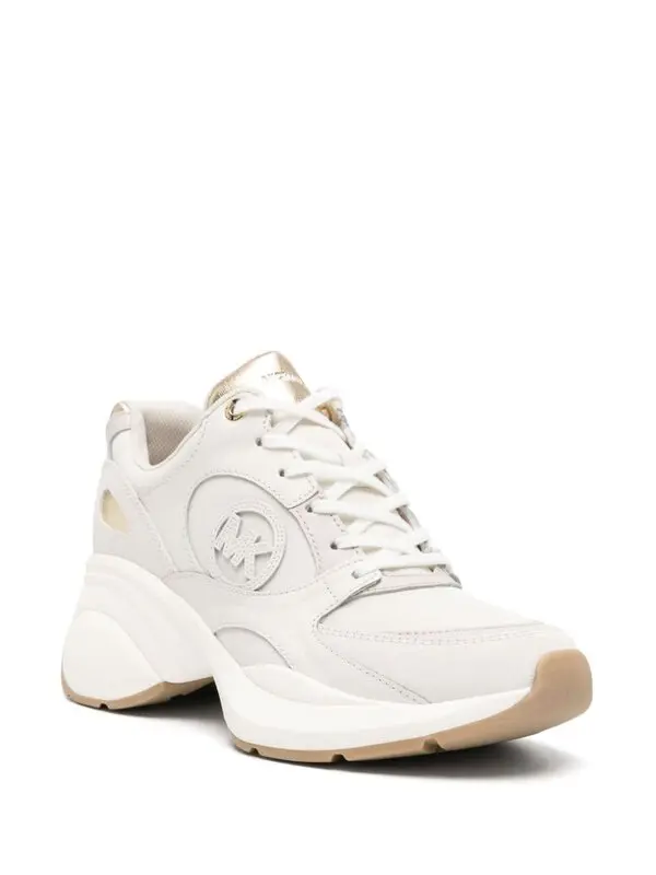Michael Kors Zuma Leather Sneakers - White
