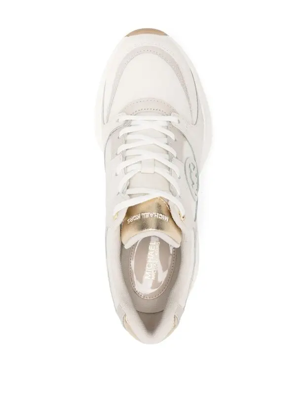 Michael Kors Zuma Leather Sneakers - White