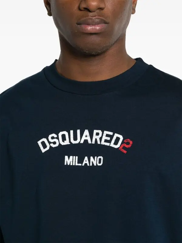 Dsquared2 Logo-print Cotton T-shirt