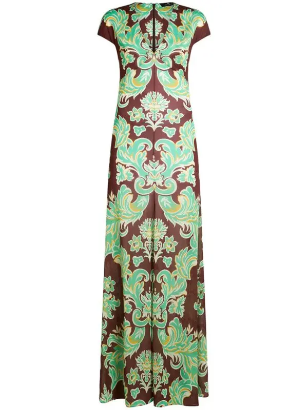 Etro Graphic-print Jersey Dress