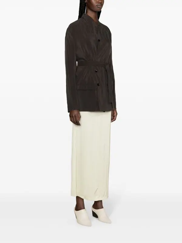 Fabiana Filippi Drawstring-waist Maxi Skirt