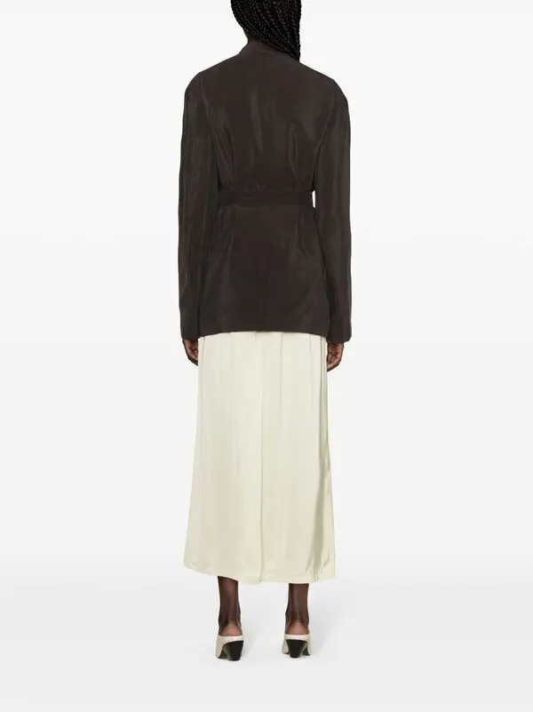 Fabiana Filippi Drawstring-waist Maxi Skirt