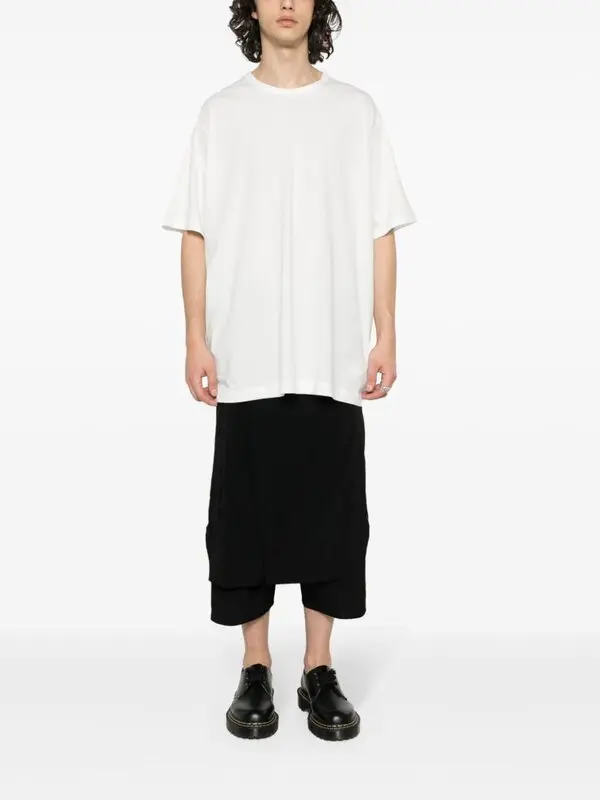 Yohji Yamamoto Crew-neck Cotton T-shirt