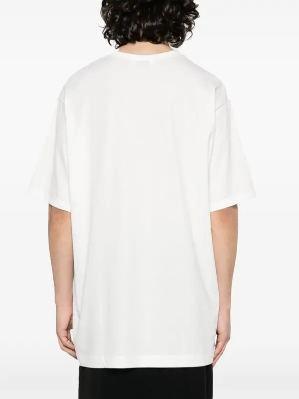 Yohji Yamamoto Crew-neck Cotton T-shirt