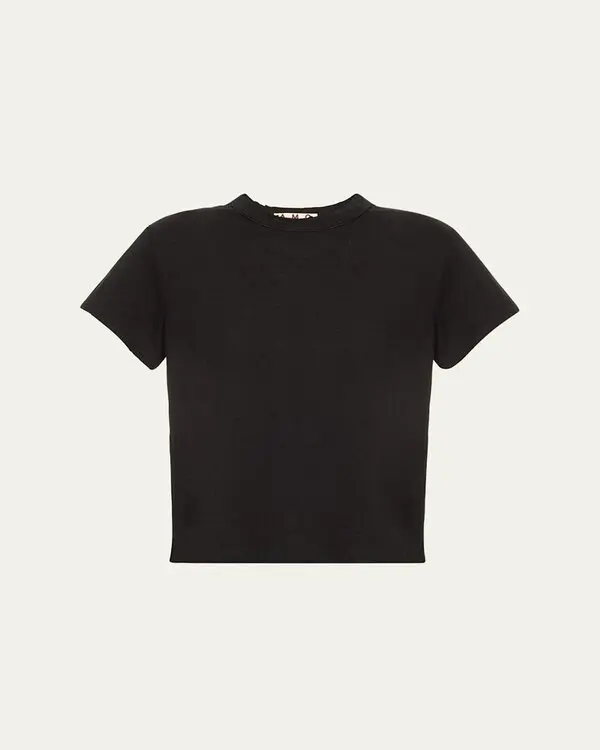 AMO Love Crewneck Tee - Black