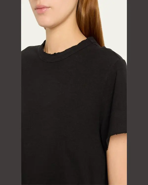 AMO Love Crewneck Tee - Black