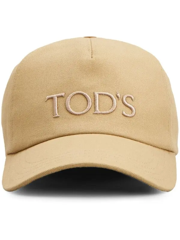 TOD'S Logo-embroidered Baseball Cap - Neutrals