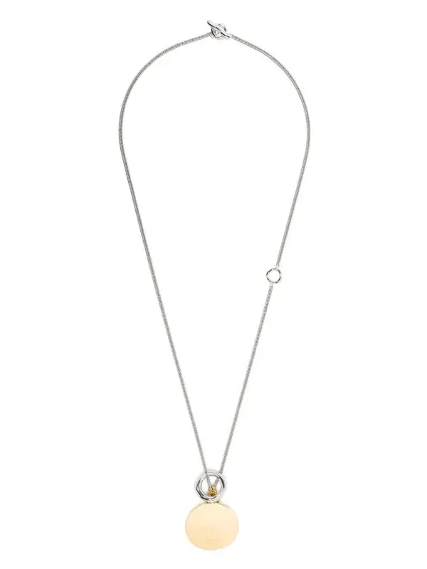 JIL SANDER Engraved Necklace - Gold