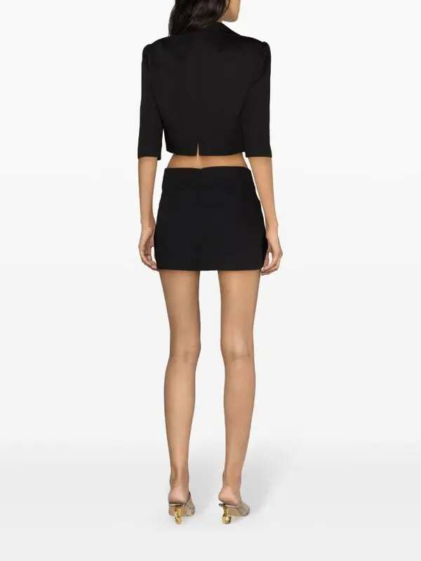 PATOU Single-breasted Cropped Blazer