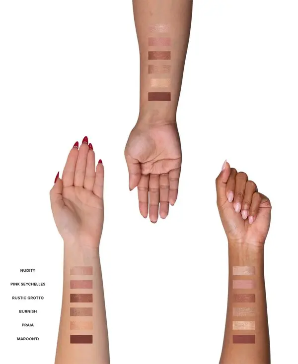 NUDESTIX 6-pc. Nude Beach Eye Palette Set - No Color