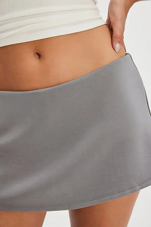 GEEL Aria Micro Mini Skort - Grey