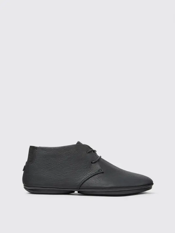 Camper Lace-up Ankle Boots - Black