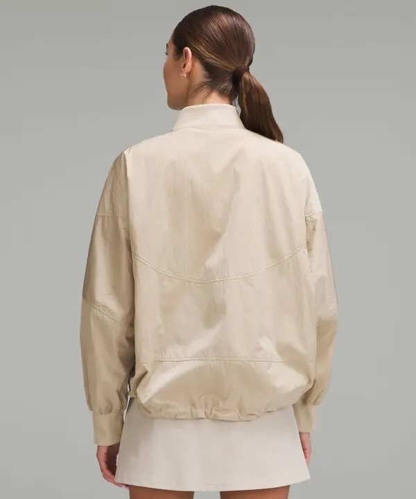 Lululemon Lightweight Bomber Jacket - Trench | Editorialist