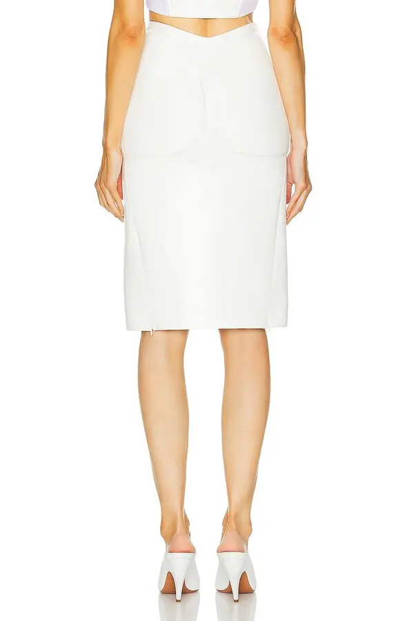 Alaïa Patent Leather Pencil Skirt