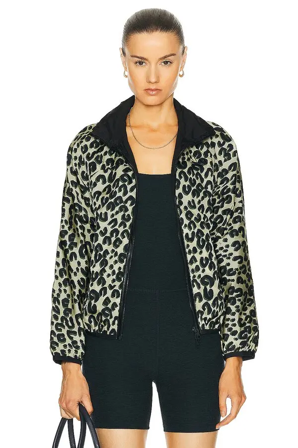 LOUIS VUITTON Leopard Nylon Jacket