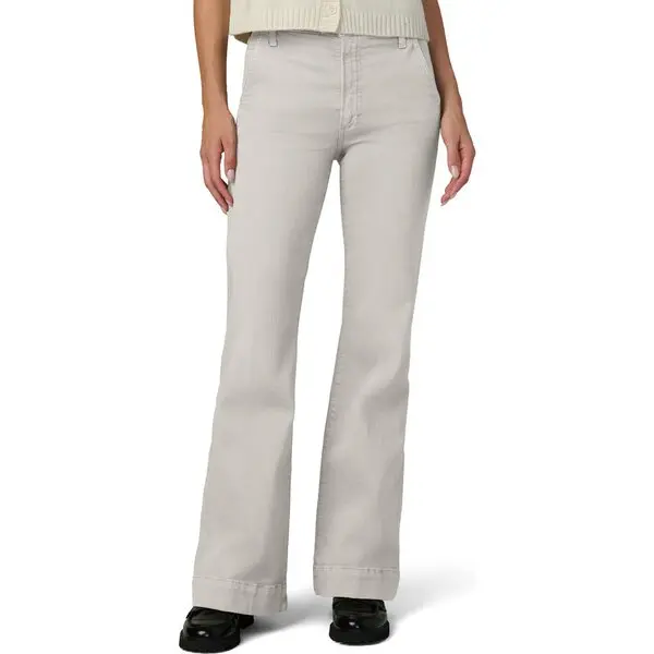 Joe's Jeans The Molly High Waist Flare Trouser Jeans - Stone