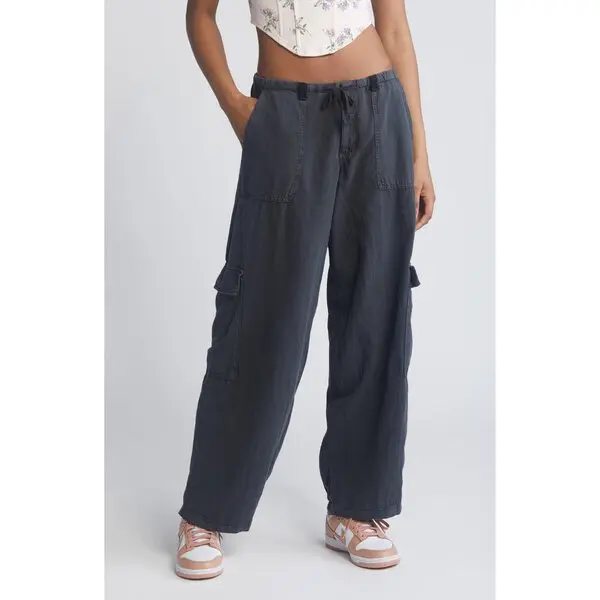 BDG URBAN OUTFITTERS Cotton And Linen Cargo Pants