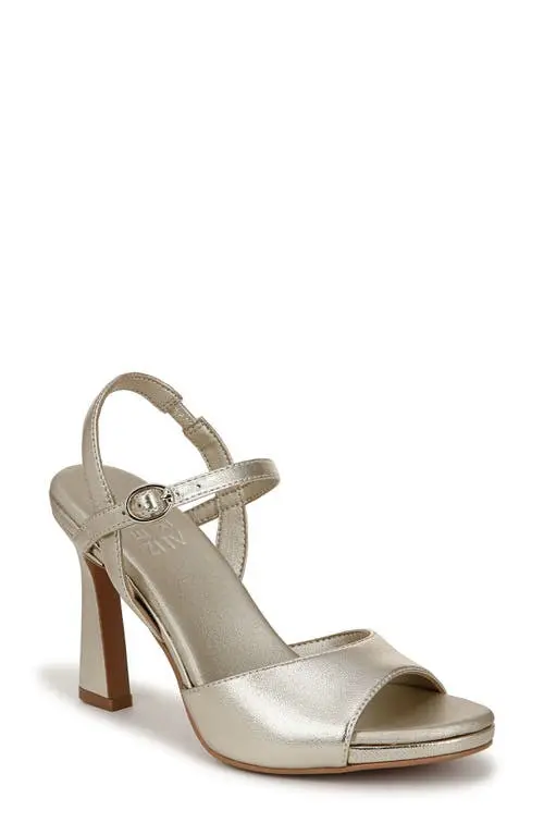 Naturalizer Lala Ankle Strap Sandal - Champagne