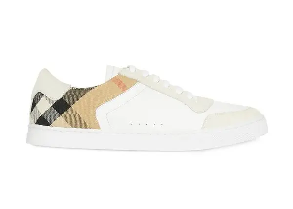 Burberry House Check Panel Sneakers
