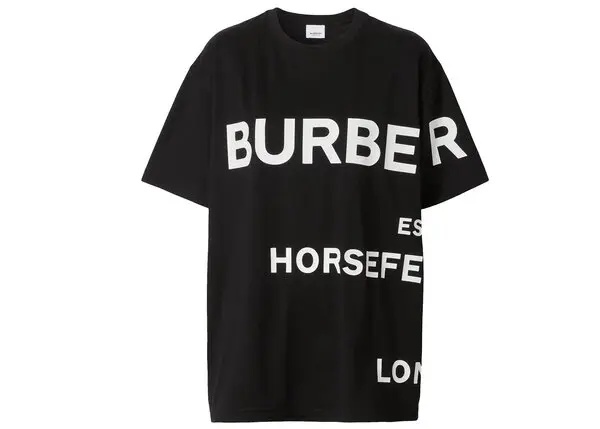 Burberry Horseferryprint T-shirt - Black/white