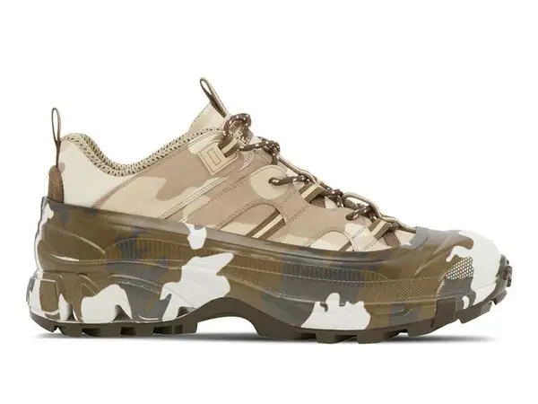 Burberry Arthur Camouflage Print Sneakers