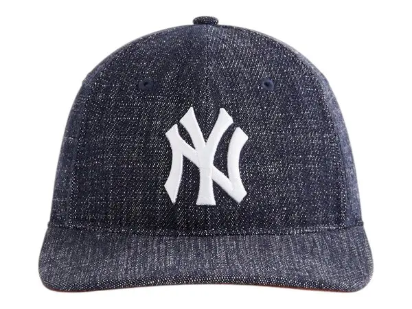 Kith Shop Box Logo New Era 59fifty Fitted Hat - Blue Navy