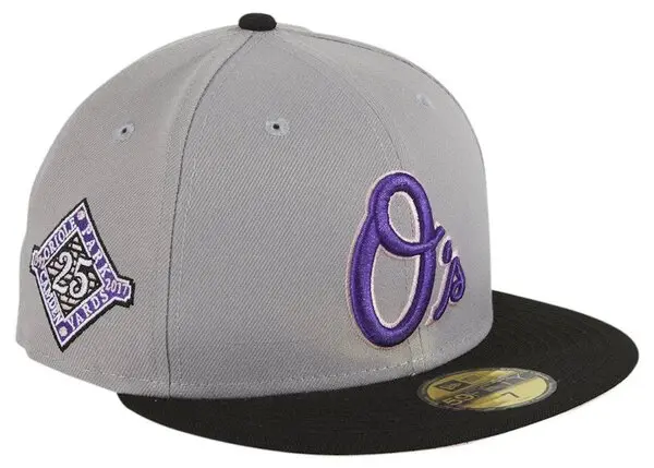 CORTEIZ Metallic Box Logo New Era Cap - Grey/black