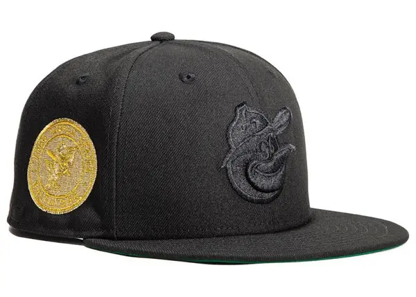 New Era Philadelphia Phillies Captain Planet 2.0 Veterans Patch Hat Club Exclusive 59fifty Fitted Cap - Black