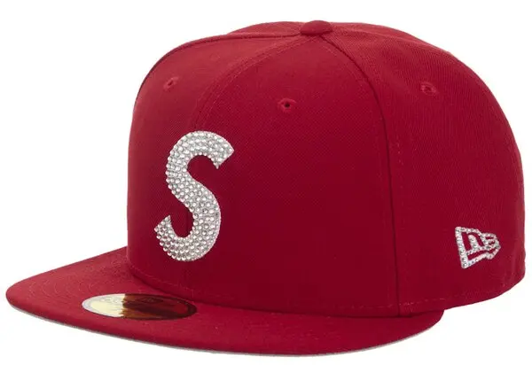 UNION Swarovski S Logo New Era 59fifty Fitted Cap - Red