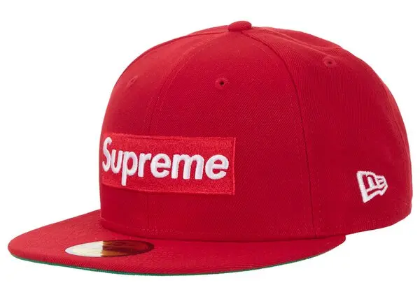 Supreme New Era New York Mets Wheels 40th Anniversary Patch Hat Club Exclusive 59fifty Fitted Hat - Red