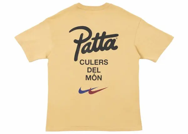 PATTA X Barcelona Fc Culers Del Món T-shirt - Sesame