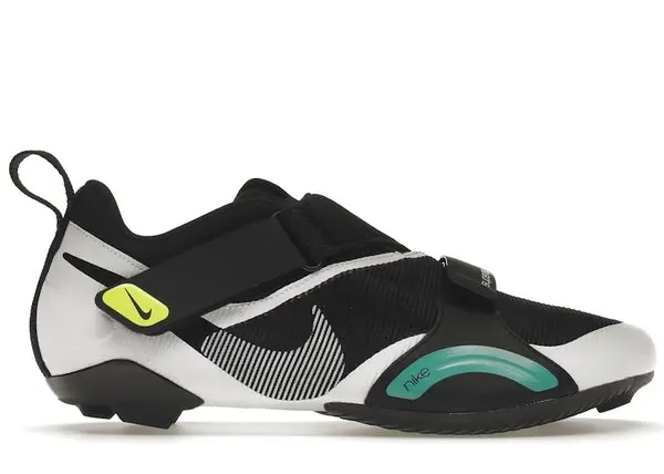 Nike Superrep Cycle Sneaker - Black/clear Emerald/total Orange
