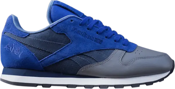 REEBOK Classic Leather R12 Stash Blue - Ultramarine/navy Blue/grey
