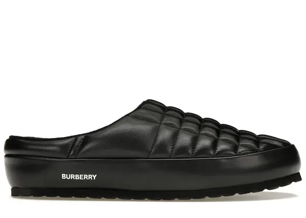 Burberry Leather Quilted Slipper