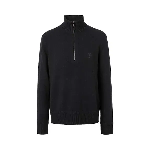 Burberry Embroidered Logo Cashmere Jumper