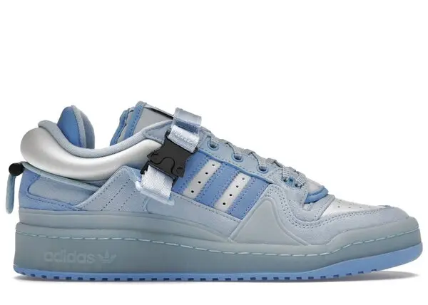 Adidas Forum Buckle Low Bad Bunny Sneakers - Blue Tint | Editorialist