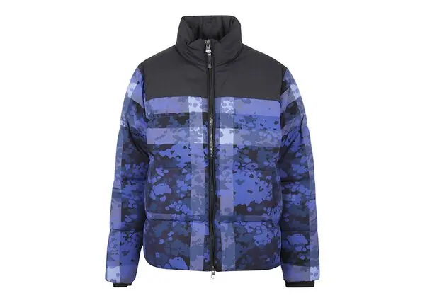 Burberry Camouflage Check Thermoregulated Puffer Down Jacket